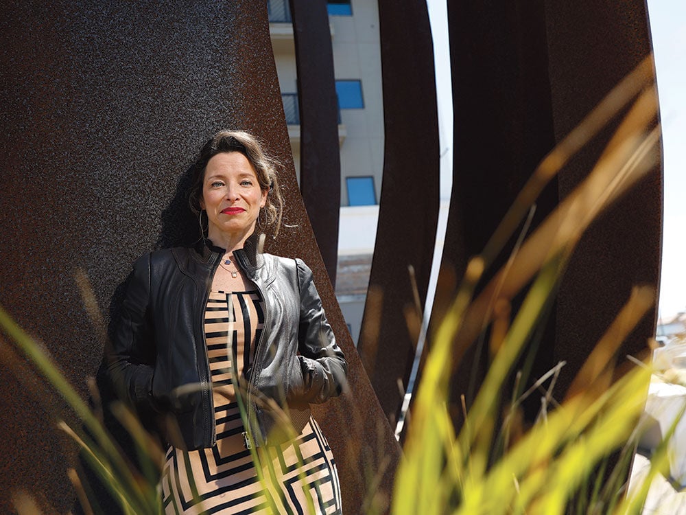 A life-long actor, Justine Stock brings her creativity to local stages ...