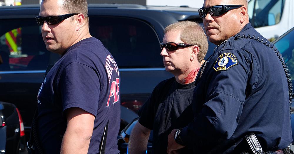 One of Sand City police officers wounded in shootout related to victim ...