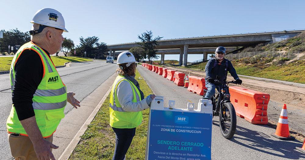 Highway 1 Construction: Cyclist Challenges in Marina | News ...