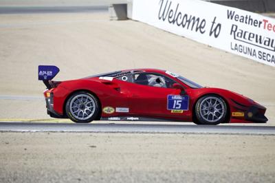 Seeing red—and the other colors of Ferrari—at Laguna Seca as the ...