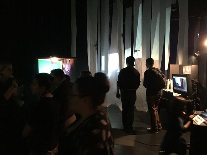 The interactive art show that happened in the dark and existed for just ...