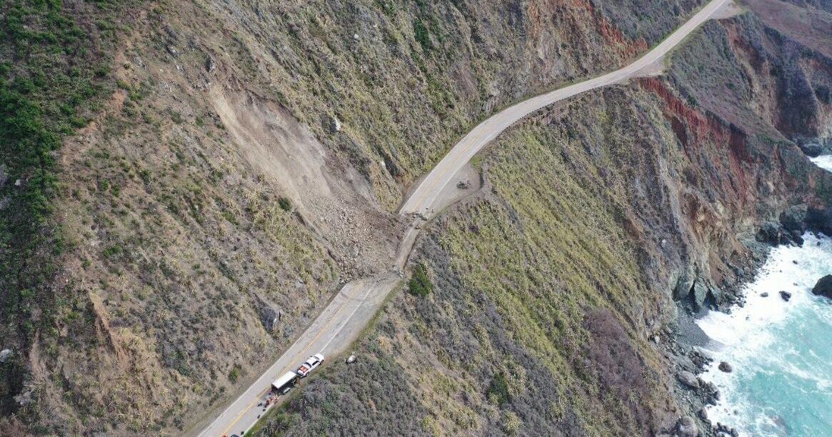 When will Highway 1 reopen in Big Sur? Caltrans projects fall 2024 for ...