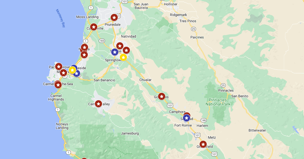 Interactive map shows where to drop off ballots for the Nov. 8 election ...