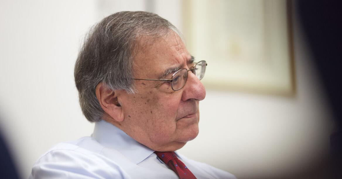 Leon Panetta speaks on world leadership in a time when democracy is ...