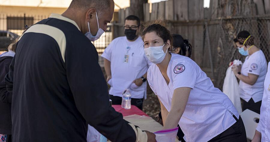Hartnell nursing students distribute kits to help unhoused people as ...