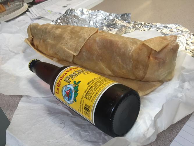 Real life: 16-inch burrito trumps epic 15-incher. | Eat + Drink ...