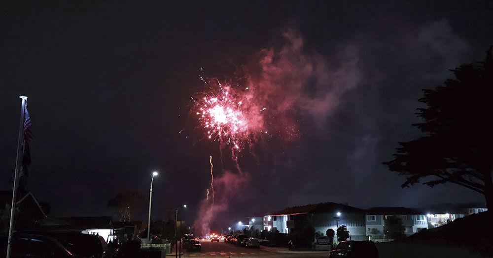 Illegal Fireworks Light Up Seaside: A Night of Awe and Alarm | News ...