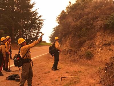 Big Sur residents watch cautiously as the Dolan Fire burns. | News ...