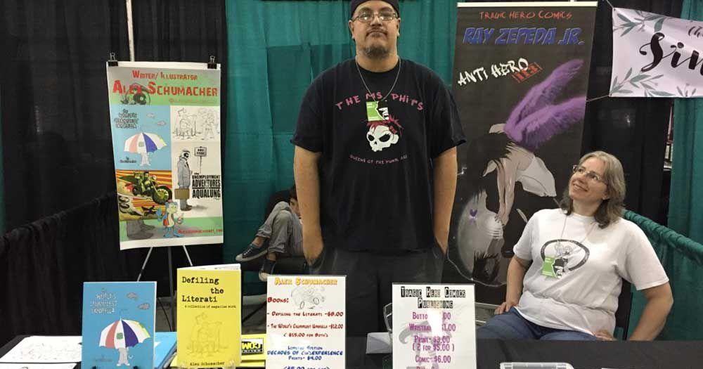 An unconventional comic convention, health of a nation, Matt Kuck at ...