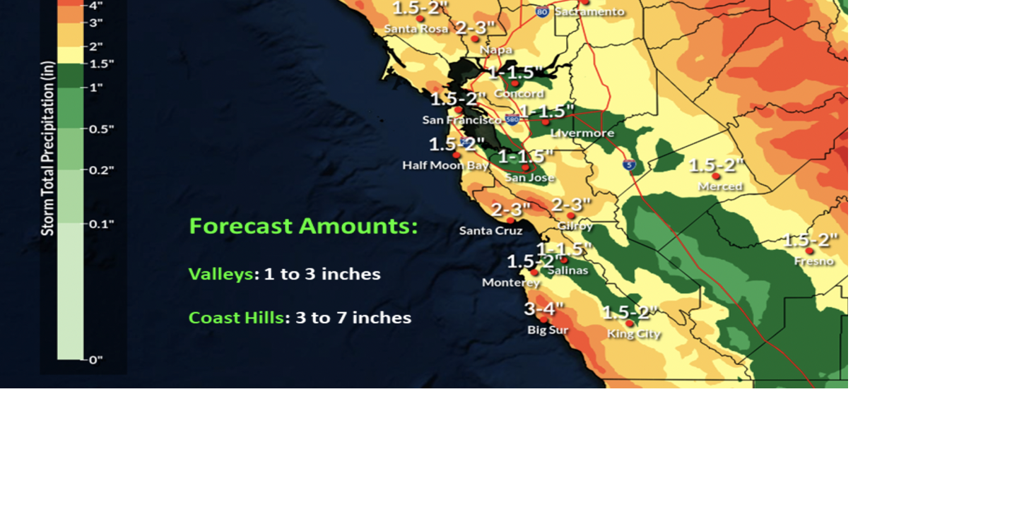 Another atmospheric river is in the forecast, bringing more rain and ...