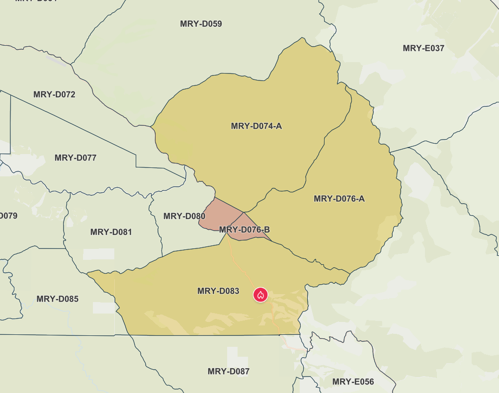 Fire in upper Carmel Valley prompts evacuation orders | News ...