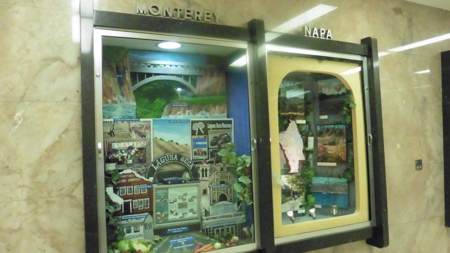 Every California county is represented by dioramas in the basement of ...
