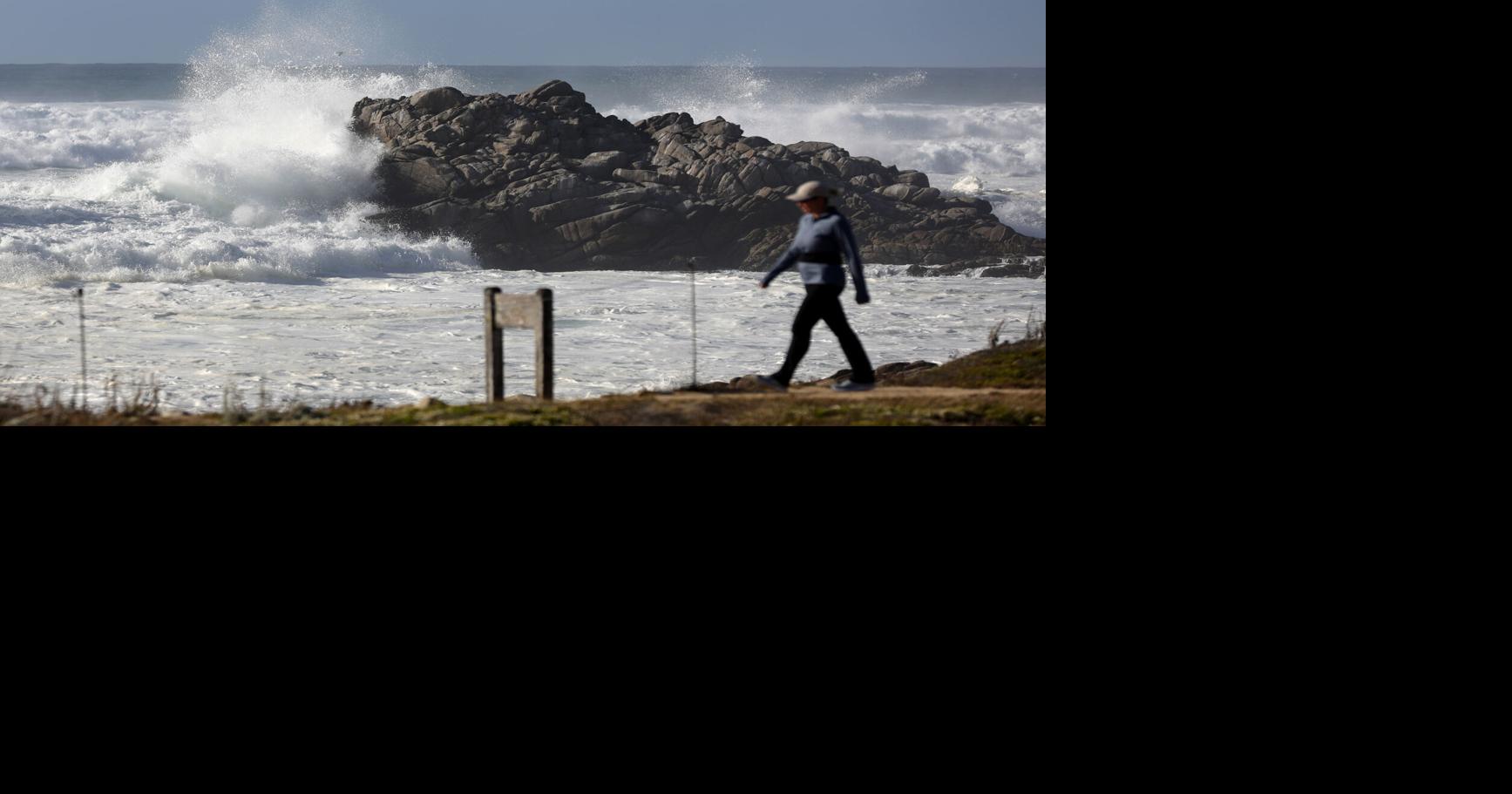 PHOTOS: Storm brings massive waves to Monterey Bay. | News ...