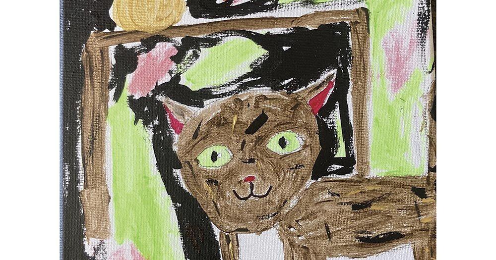 A Cat by Anna Walsh - Pacific Grove Art Center | Visuals ...