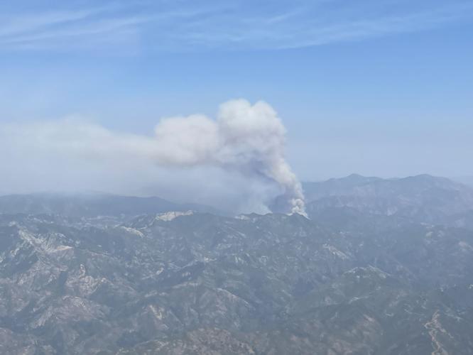 Evacuations ordered as firefighters assess the Willow Fire in Los ...