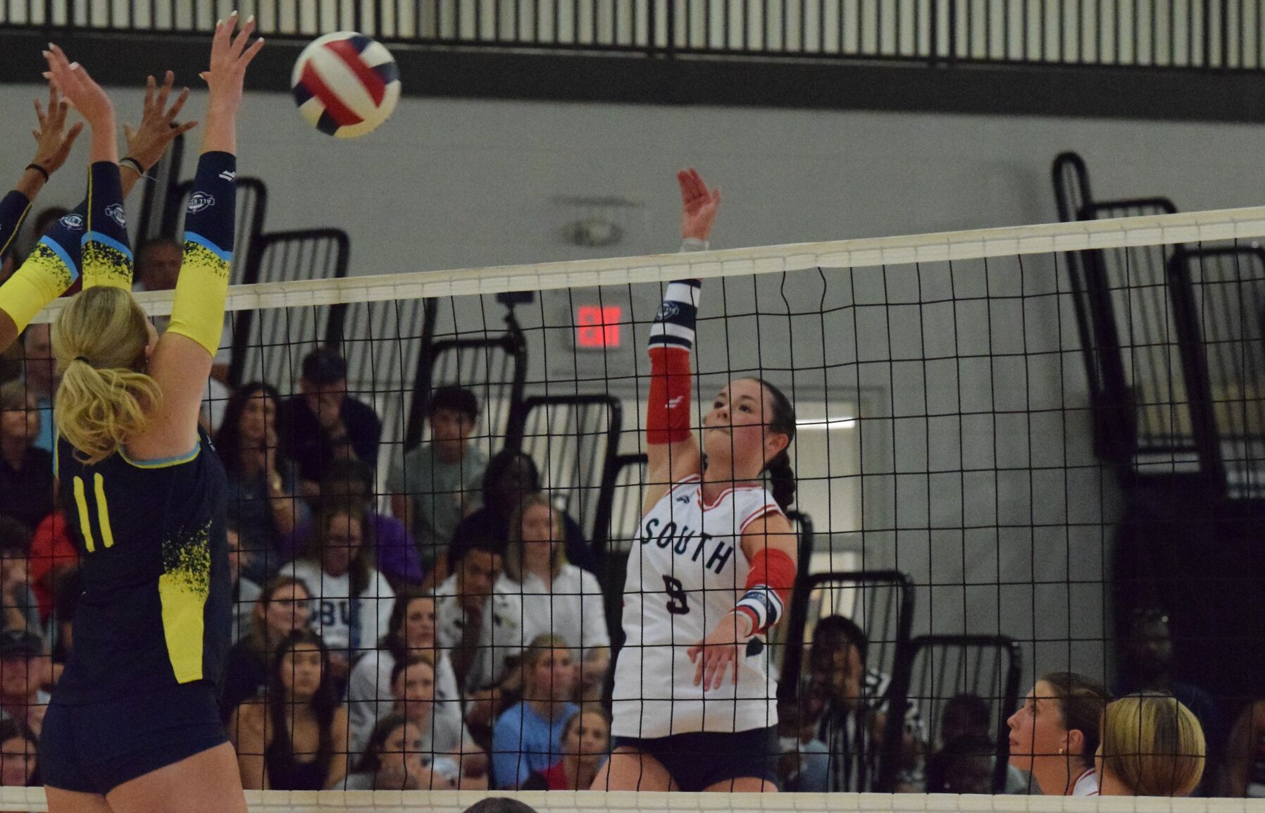 MA teammates lead South in all star volleyball game Sports montgomeryindependent