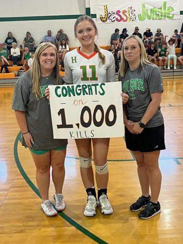 Hooper Academy's Grace Seale reaches 1,000 career kills | Sports ...