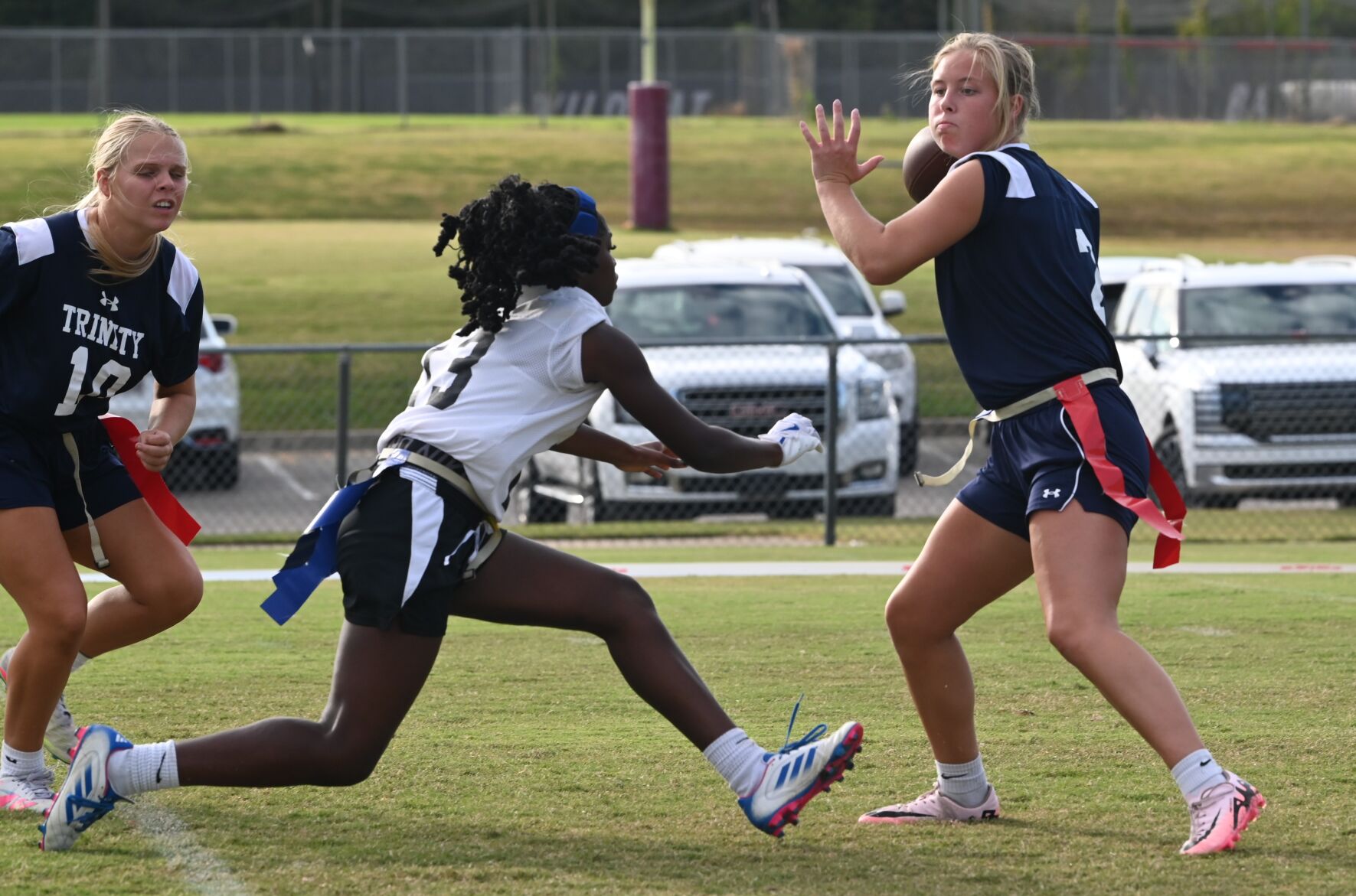 Catholic turns interceptions into points in flag football win over ...