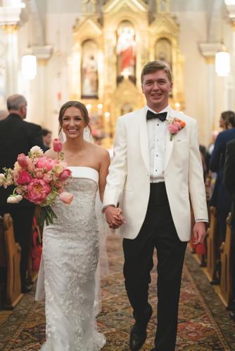 Elsa Leonard and Caton Oswalt exchange vows | The Whirl ...