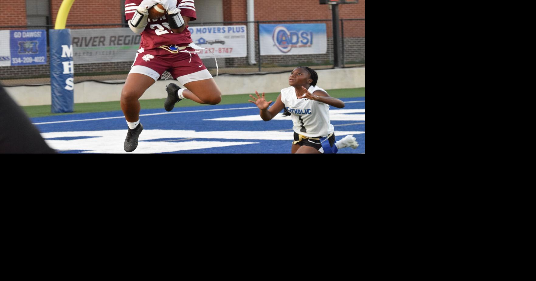 Prattville shuts out Catholic 12-0 in Knights' flag football opener ...