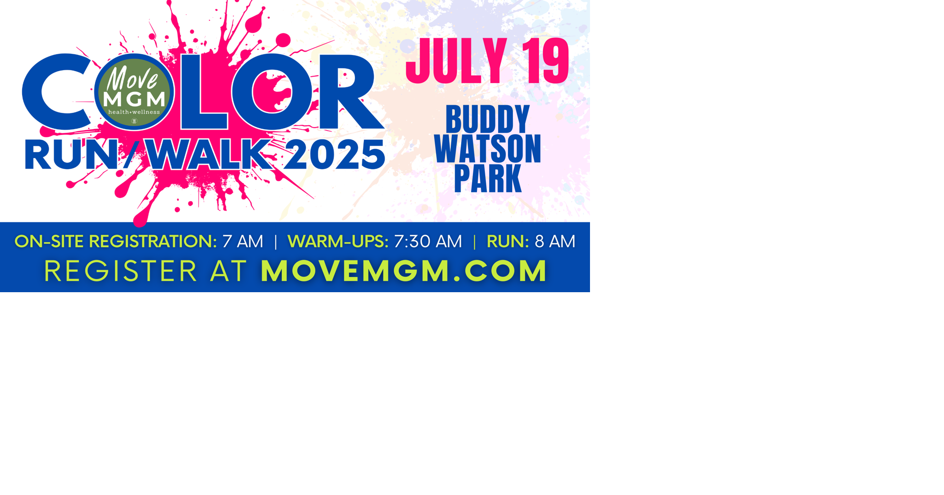 Move Montgomery Color Run/Walk | News | montgomeryindependent.com