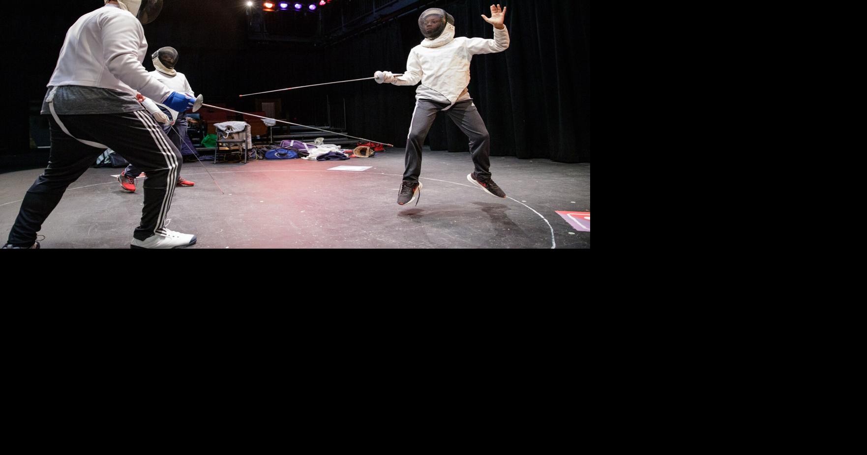 Montgomery Academy Middle School Student Learn the Basics of Fencing ...