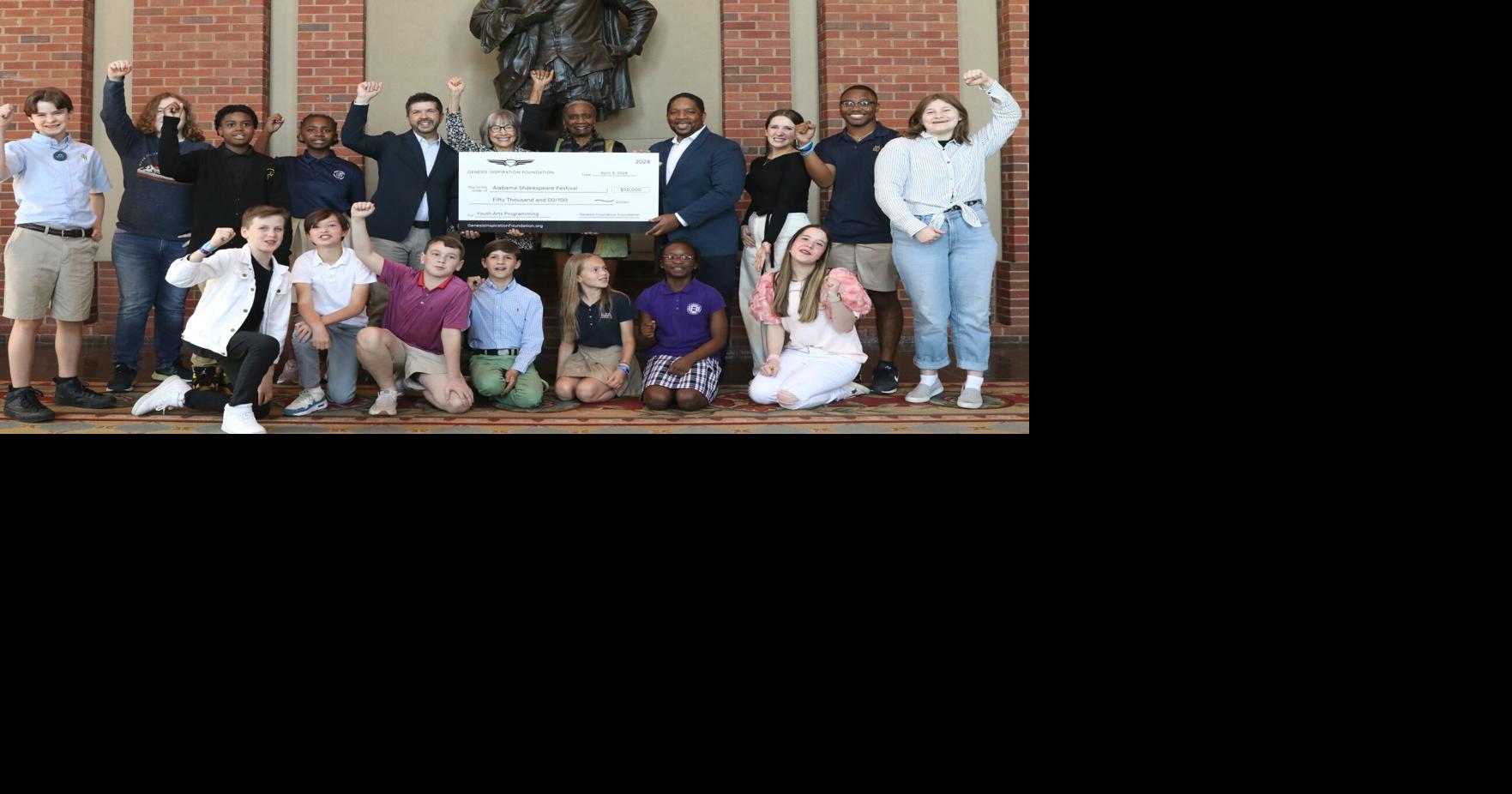 Genesis Inspiration Foundation Awards Grant to Alabama Shakespeare ...