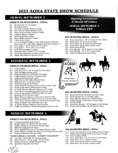 Annual AOHA Horse Show Returns To Garrett Coliseum | News ...