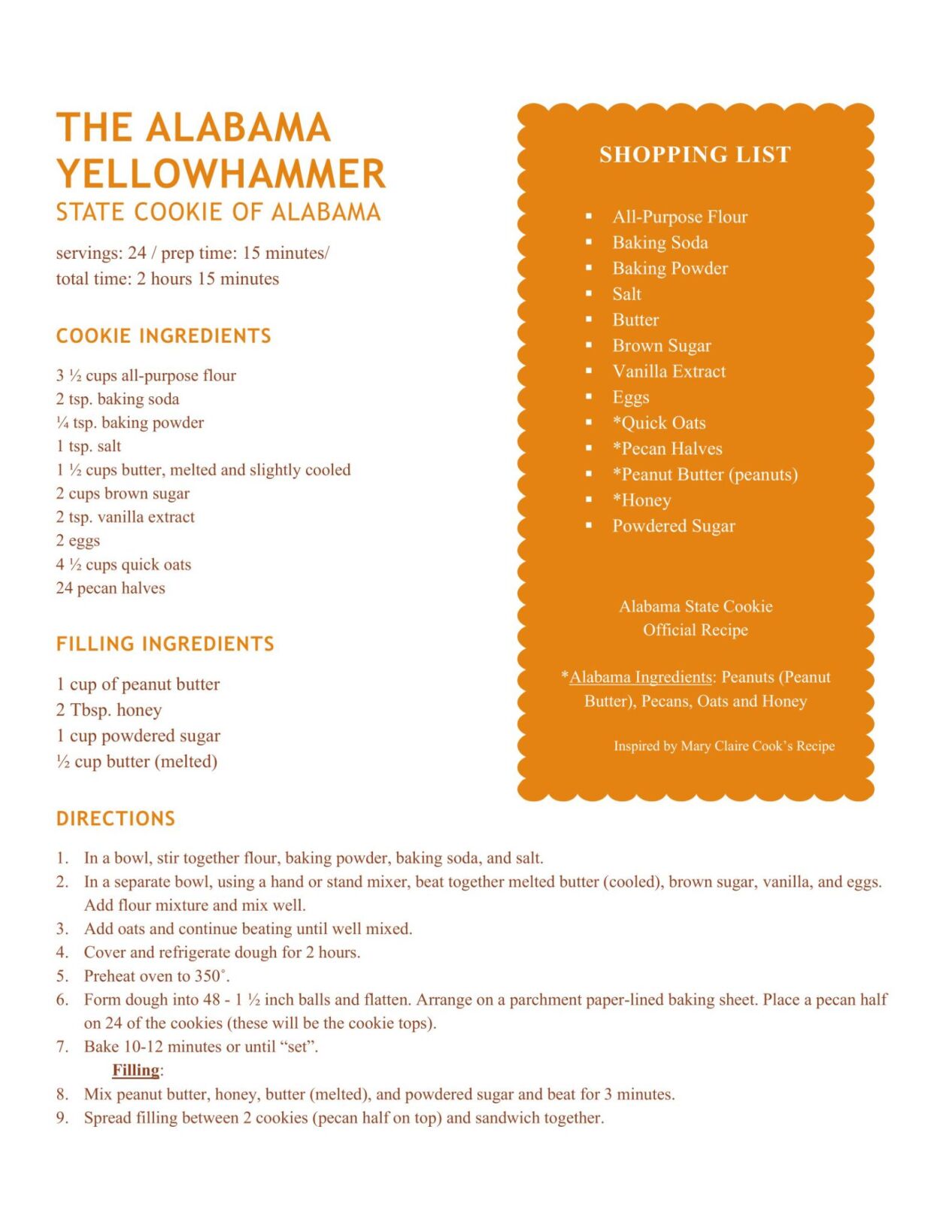 Trinity Students Create Official State Cookie For Alabama | School ...