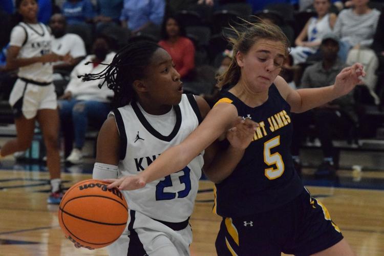 St. James girls hang on for one-point win over Catholic | Sports ...