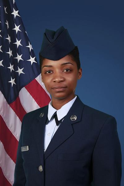 U.S. Air Force Airman Kadejah M. Perry graduated from basic military ...