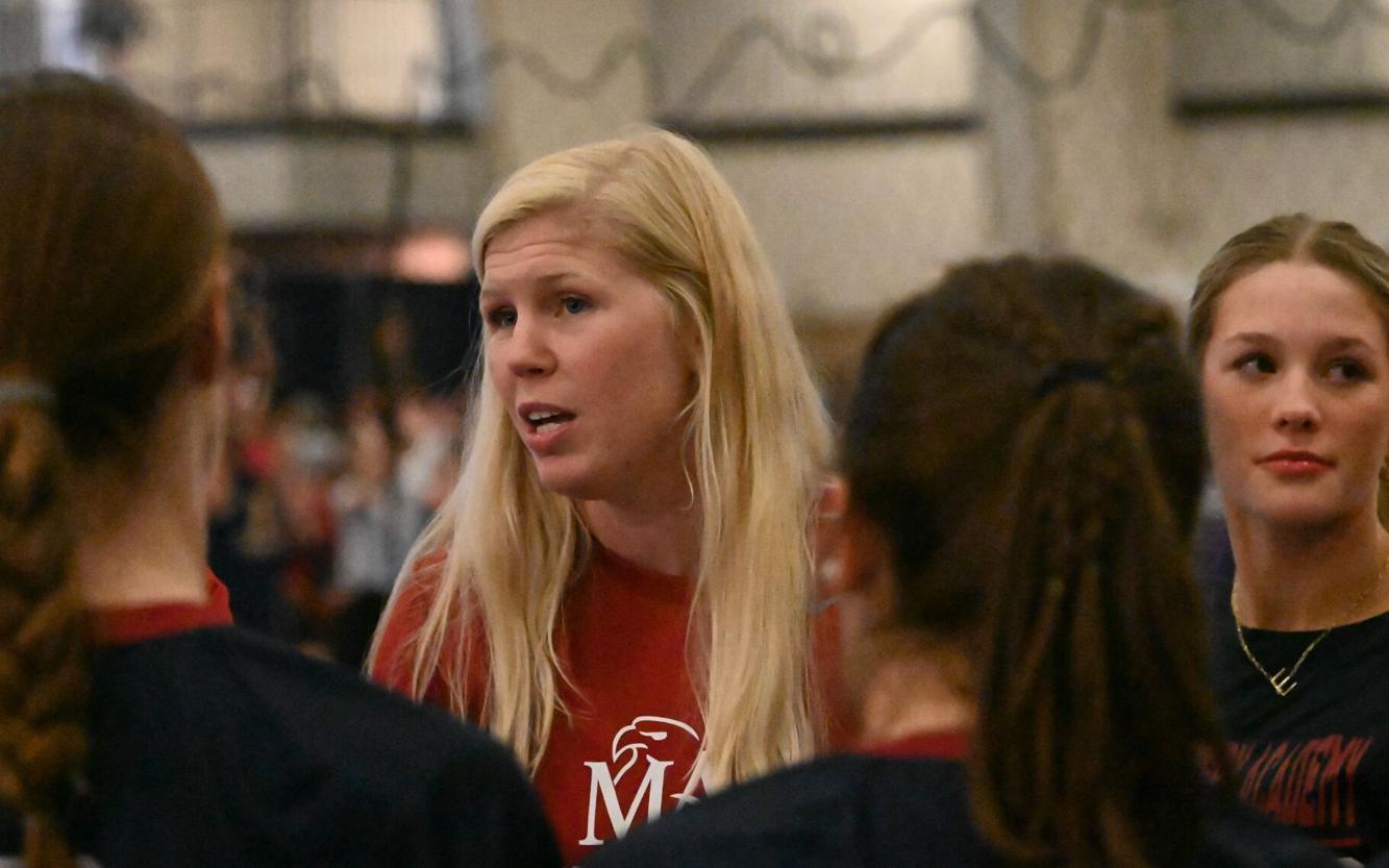 MA volleyball coach Carly Falcione steps down from job | Sports ...