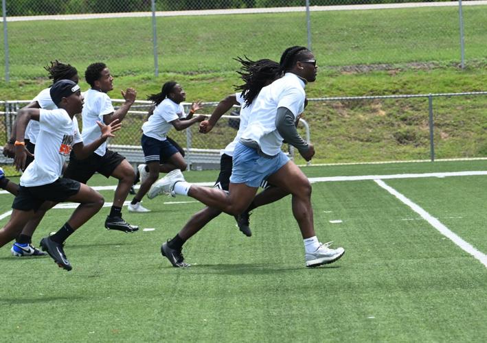 Quinshon Judkins holds free football camp at Pike Road | Sports ...