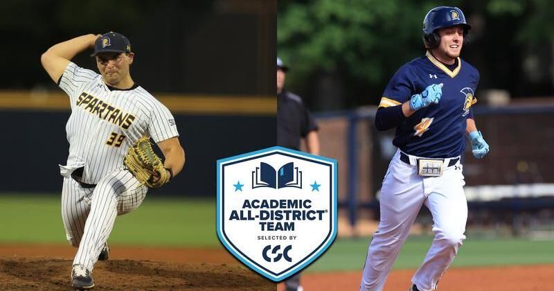 Budzik and Colucci named to CSC Academic All-District team