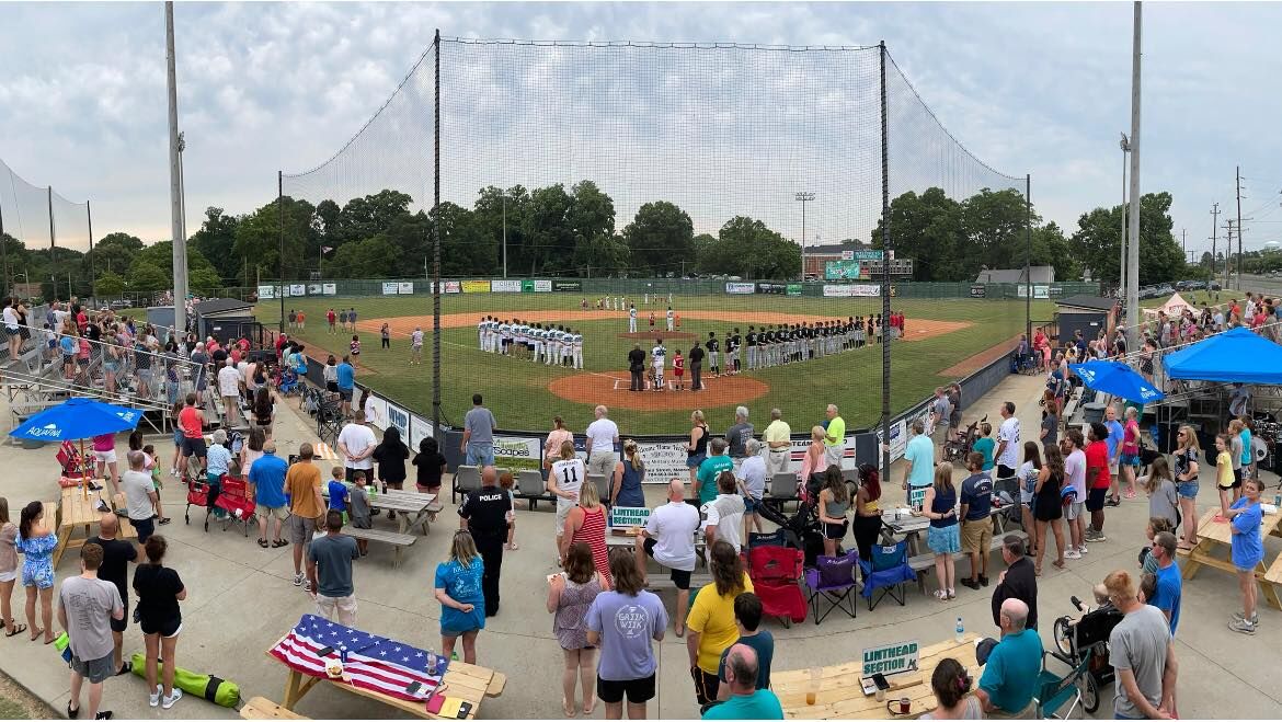 Baseball provides background for crowd-pleasing promotion