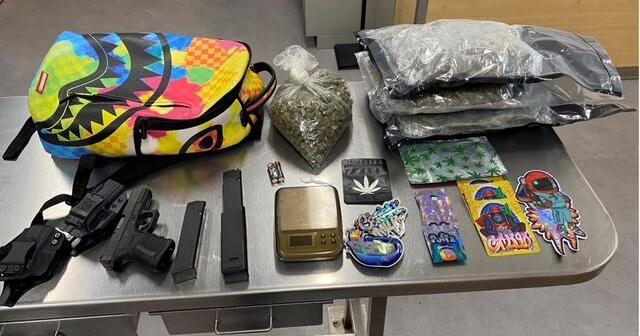 4 pounds of marijuana, gun seized by Mooresville NC police