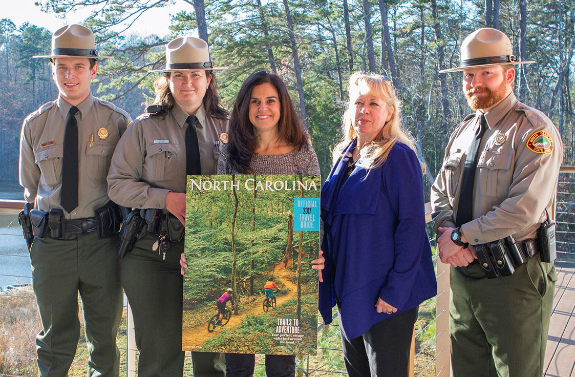 LN State Park featured on NC tourism cover