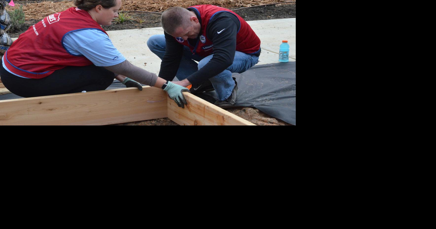 Mimi's Garden at FeedNC gets makeover from Lowe's