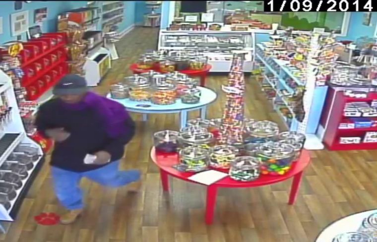 Police seek Mooresville candy store robber