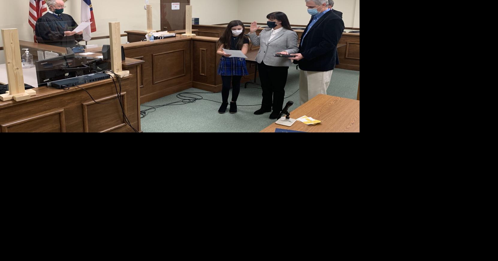 District Attorney Sarah Kirkman, 10 ADAs take oath of office