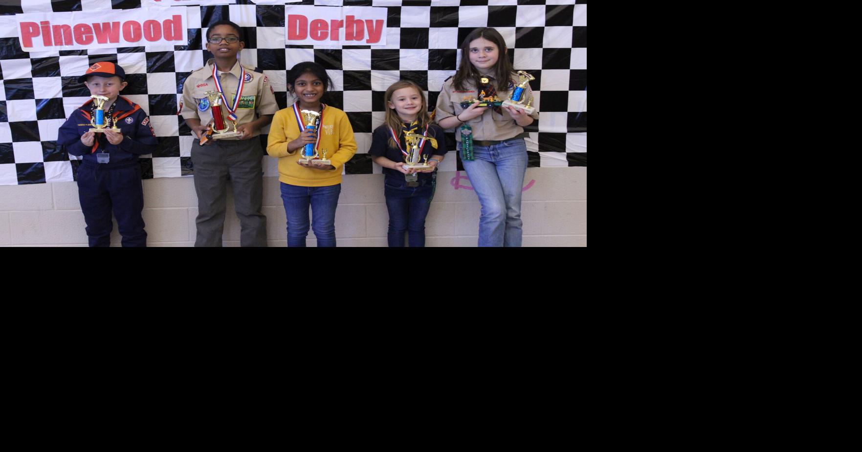 Mt. Mourne Cub Scouts take home prizes in Pinewood Derby