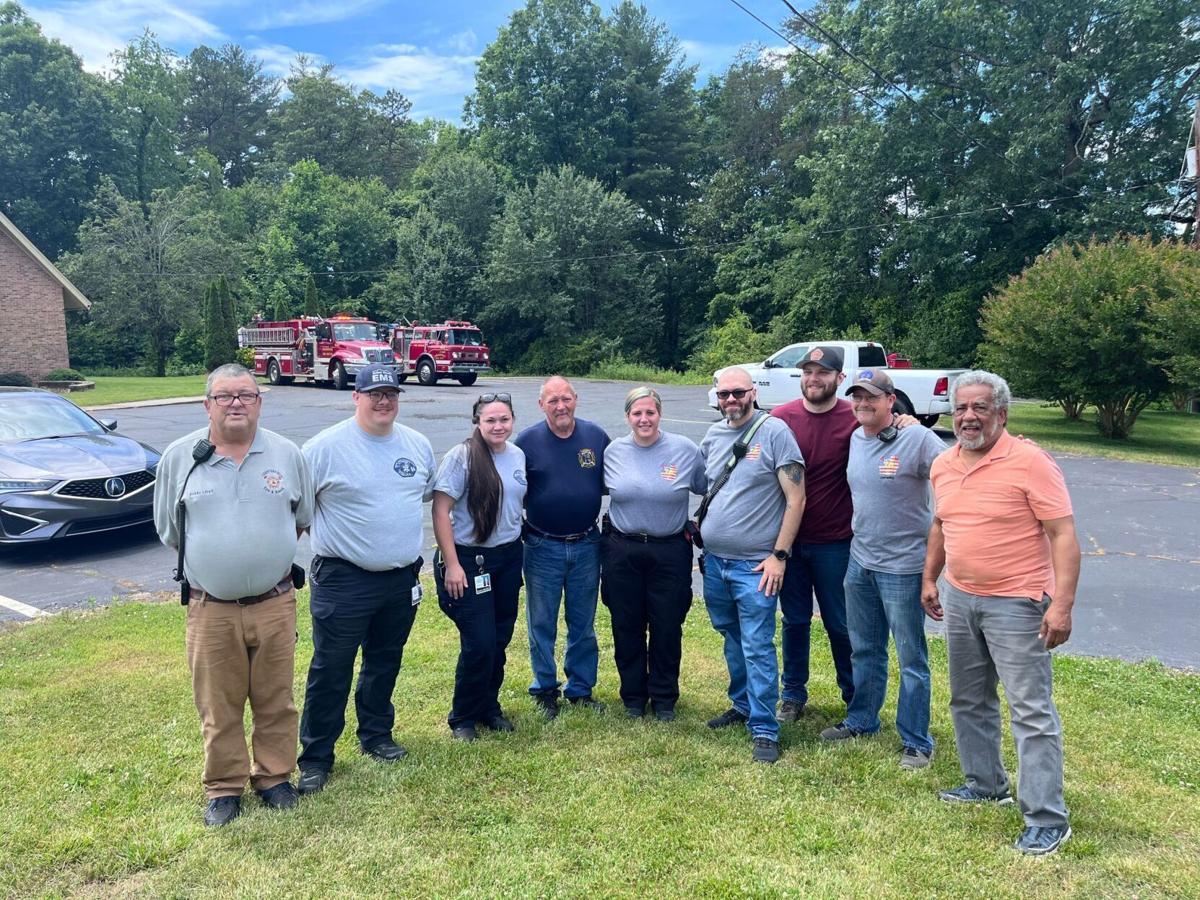 Burke County firefighter back home after cardiac arrest