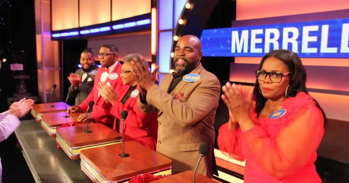 Merrells shine on game show 'Family Fued'