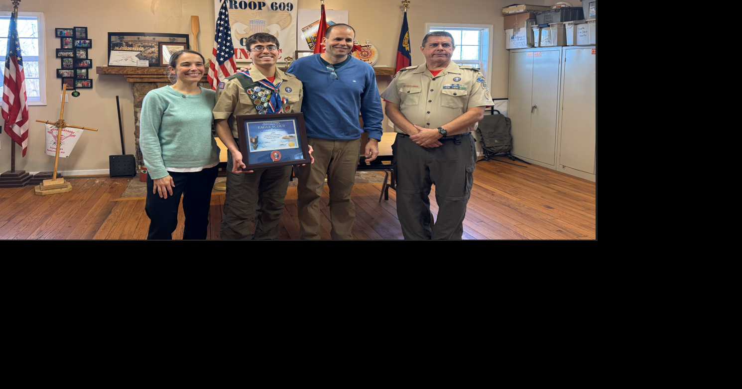Statesville's Will Johnson earns rank of Eagle Scout