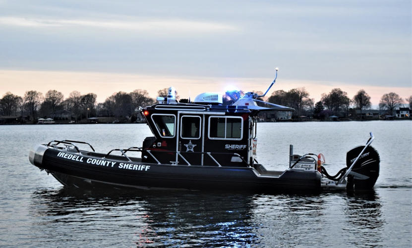 Iredell Sheriff's Office purchases 27-foot boat to patrol Lake Norman