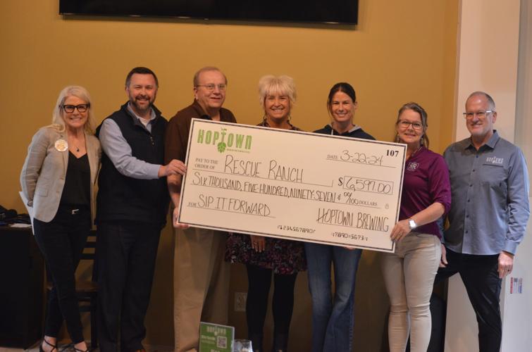 Hoptown Brewing Co. donates $19,524 to four nonprofits