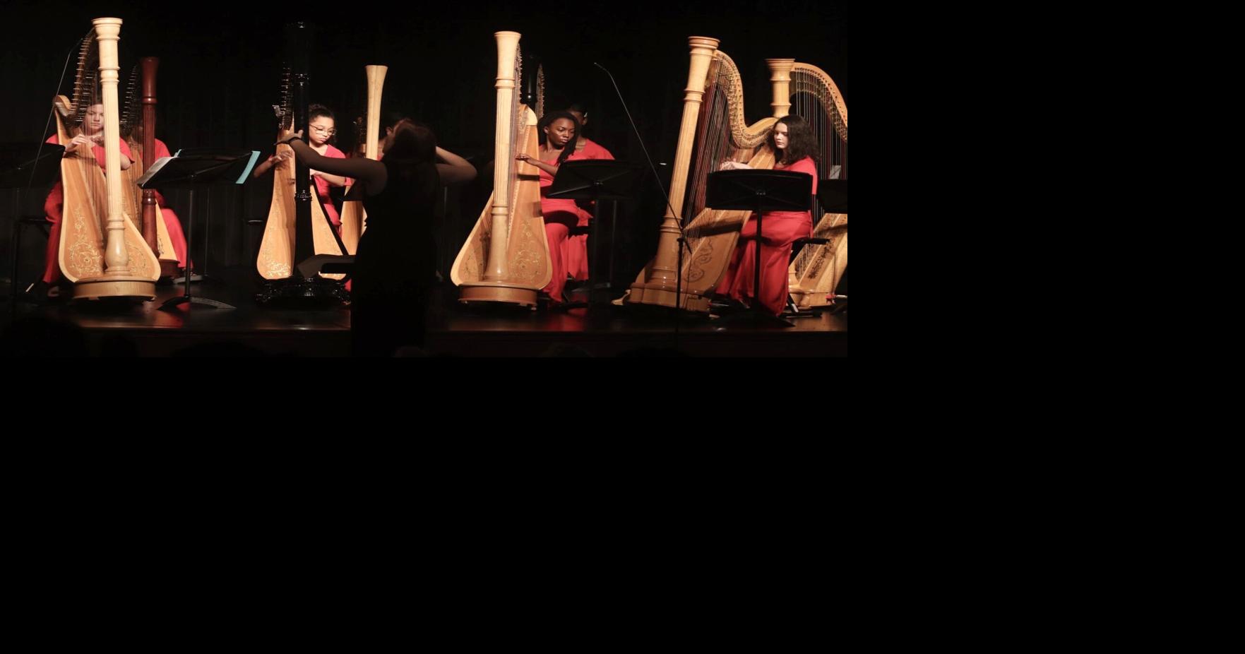 Talented youth harp ensemble to play at pre-party prior to ASO event at ...