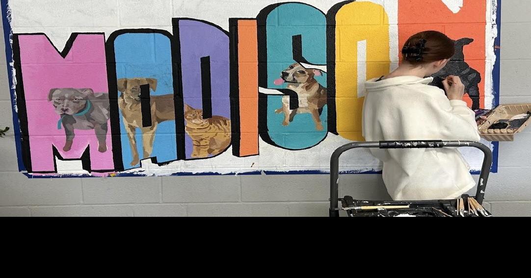 New mural brightens up Morgan County Animal Control | News ...