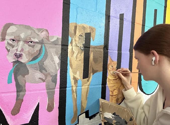 New mural brightens up Morgan County Animal Control | News ...