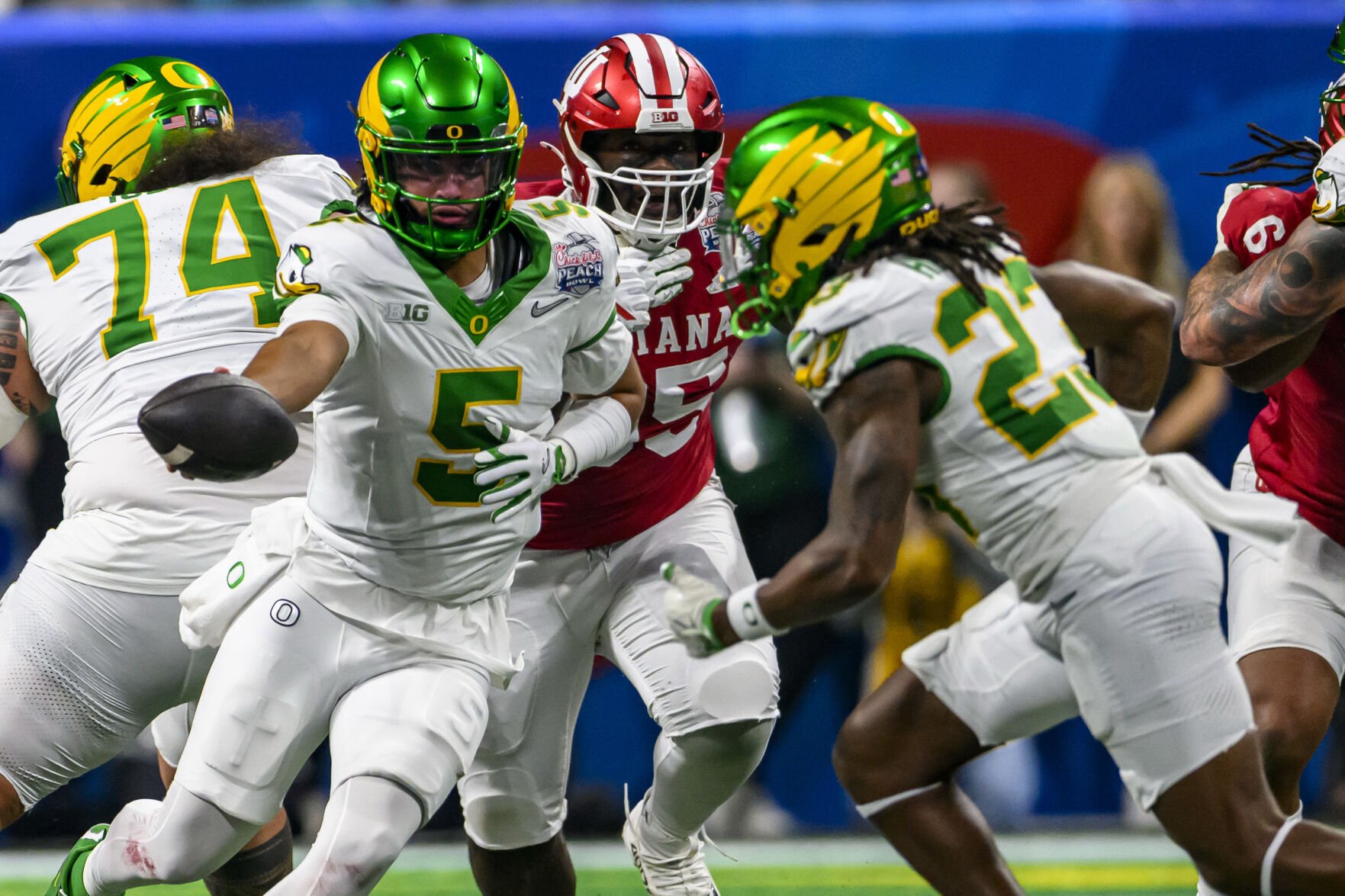 PHOTOS: Indiana vs. Oregon, College Football Playoff Semifinal at the ...